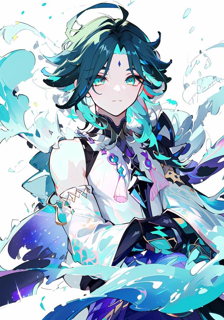 一念成仙|插画师小弃的魈插画图片 | BoBoPic