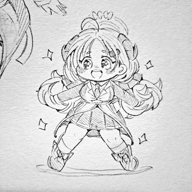 咀嚼咀嚼插画师ラーメンズル的狮子堂泉插画图片 Bobopic