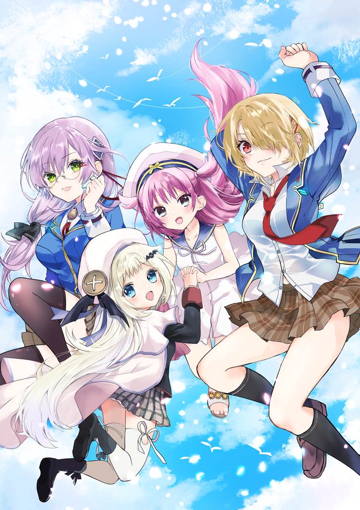 Heaven Burns Red,Kayamori Ruka,和泉由希,kudryavka,加藤羽未,夏日口袋, - diru_n@お仕事募集中'illustration - pixivdaily