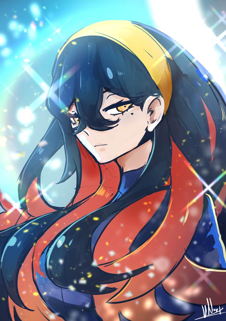 Carmine|插画师yami11的丹瑜插画图片 | BoBoPic