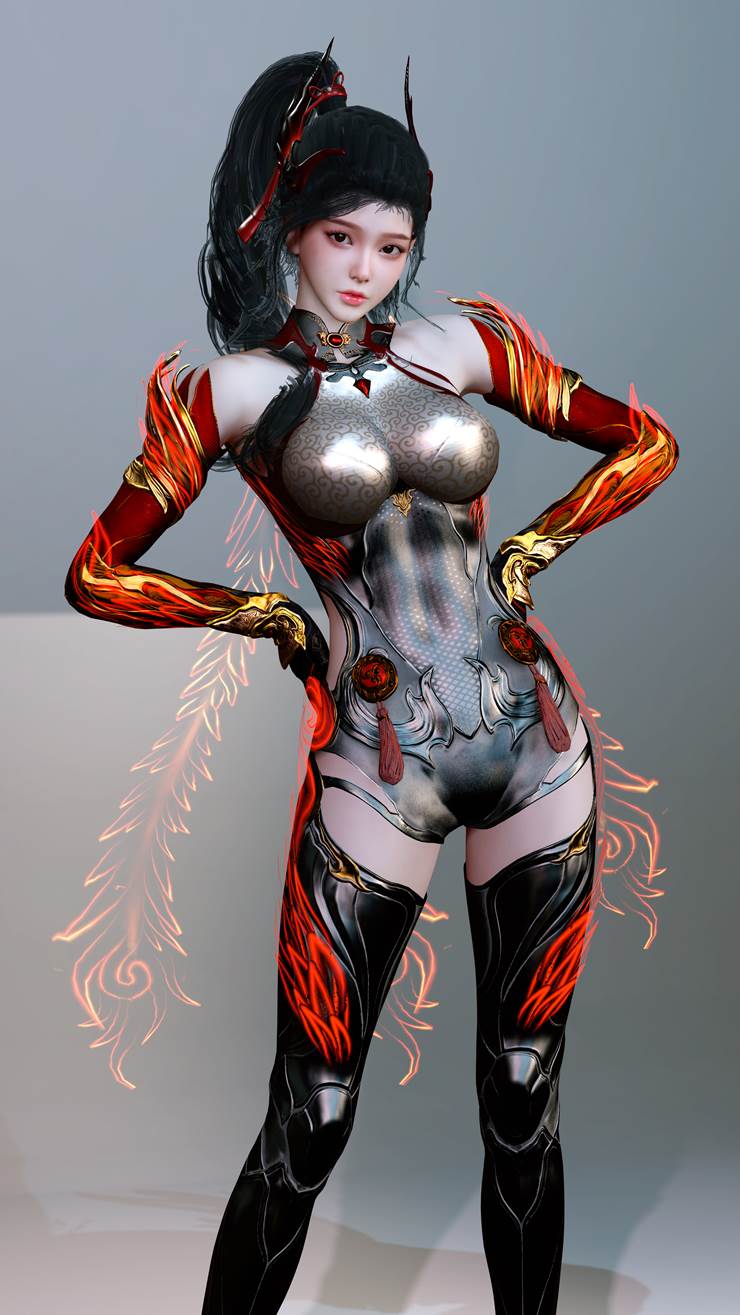 永劫无间_朱雀星衣|插画师mowang-de-nixi的永劫无间插画图片 | BoBoPic