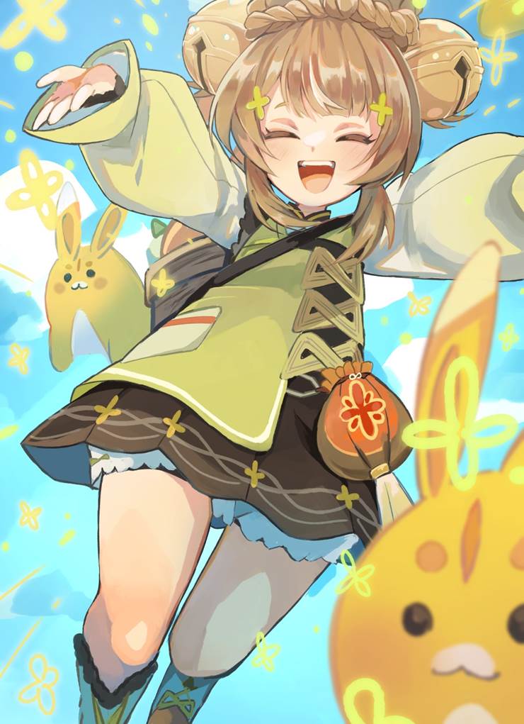 来吧，月桂!|插画师的原神插画图片 | BoBoPic