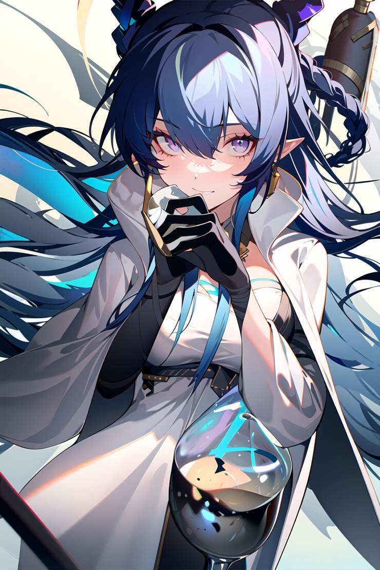 Ling|插画师绯想天Hisouten的魅惑的脸AI绘画图片 | BoBoPic