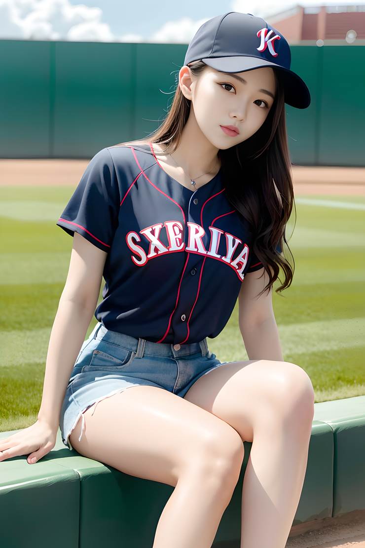 girlfrienddateatabaseball|插画师ai_pleasant的AI绘图插画图片 | BoBoPic