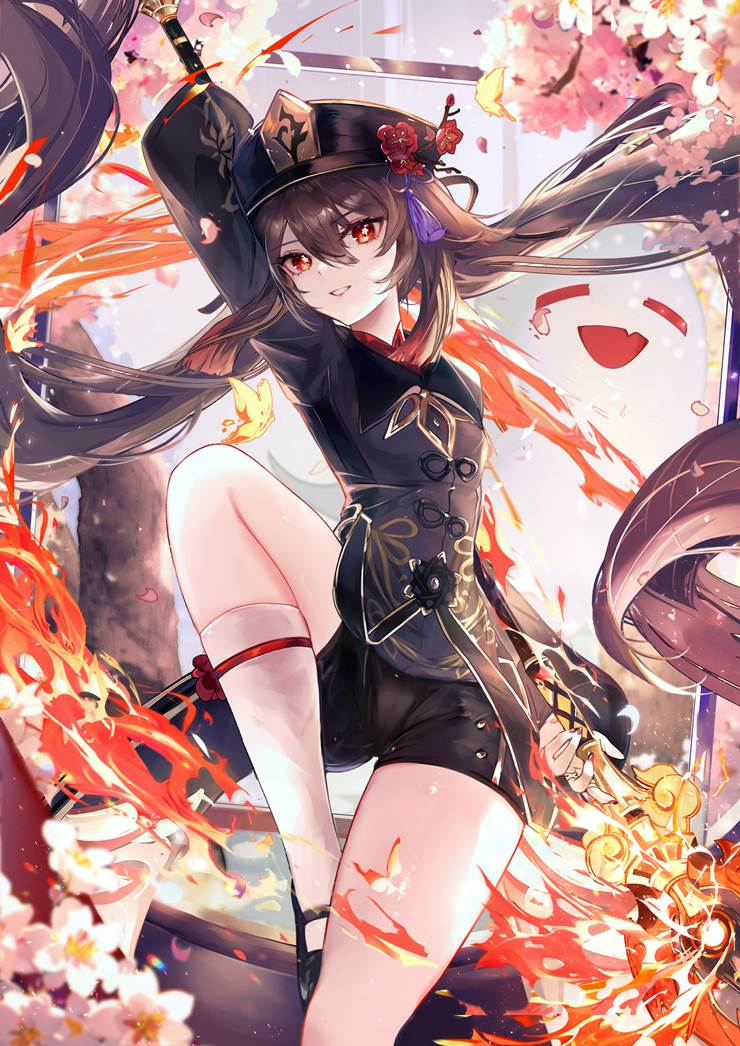 雪霁梅香|插画师Vardan的原神插画图片 | BoBoPic