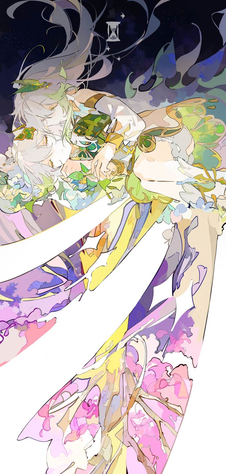 |插画师ezu的纳西妲插画图片 | BoBoPic