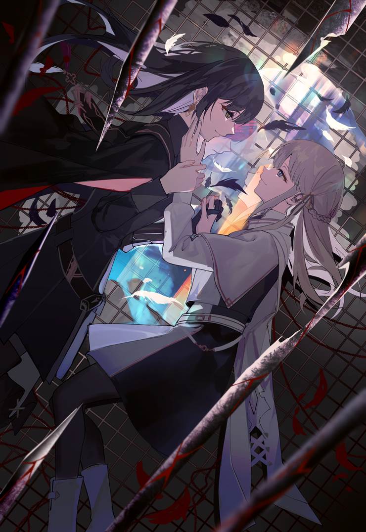 共命运|插画师KASHIA的乌鸦插画图片 | BoBoPic