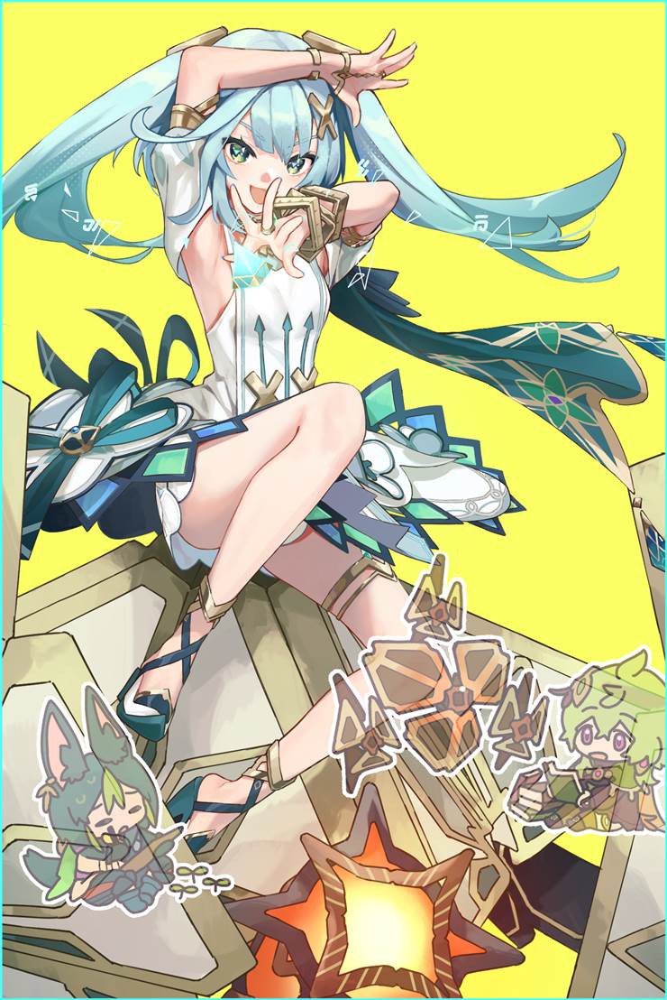 |插画师YOCO_N的珐露珊插画图片 | BoBoPic