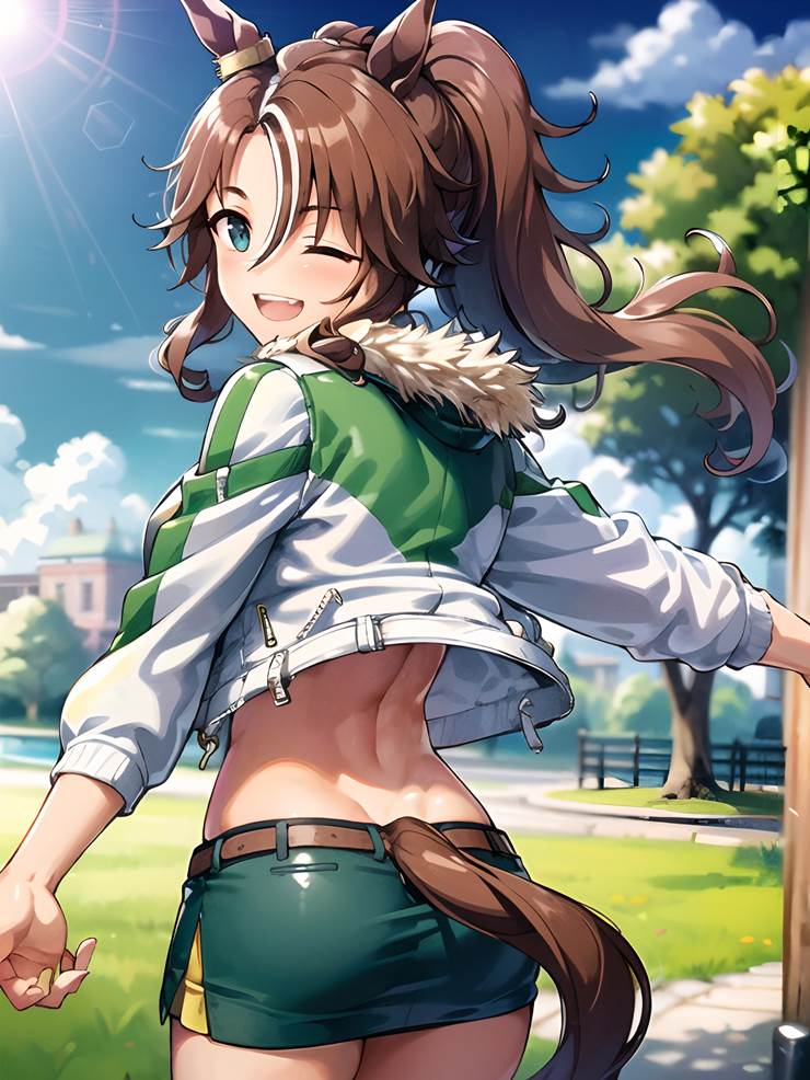 目白善信 # 1|插画师suzu的AI绘图（赛马娘Pretty Derby）插画图片 | BoBoPic