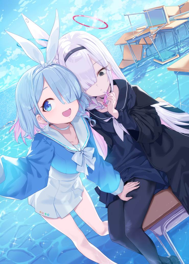 阿洛娜 x 普拉纳|插画师OHLAND的阿罗娜插画图片 | BoBoPic