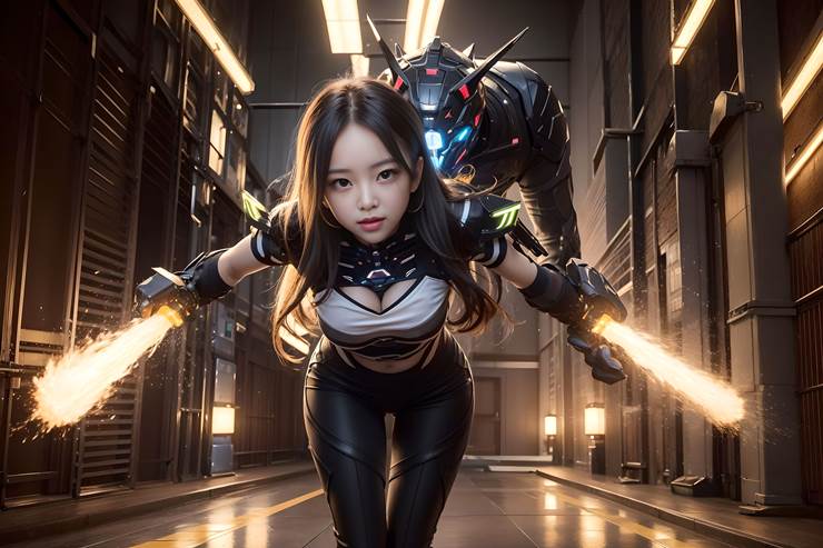 cybercity|插画师ai_pleasant的AI绘图插画图片 | BoBoPic