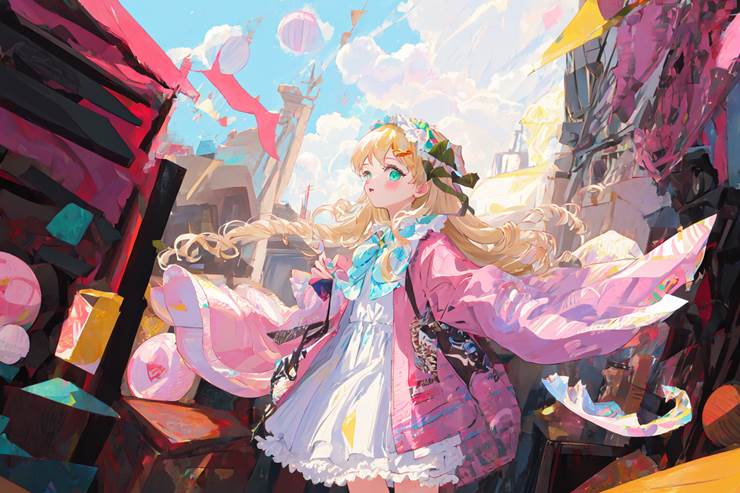 [P站]美图|插画师T-Aiki的女孩插画图片 | BoBoPic