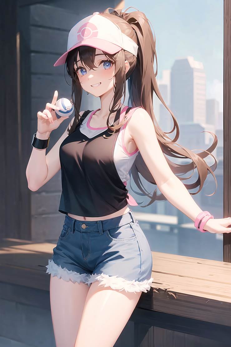 斗子(教练)|插画师siori的AI绘图（宝可梦）插画图片 | BoBoPic