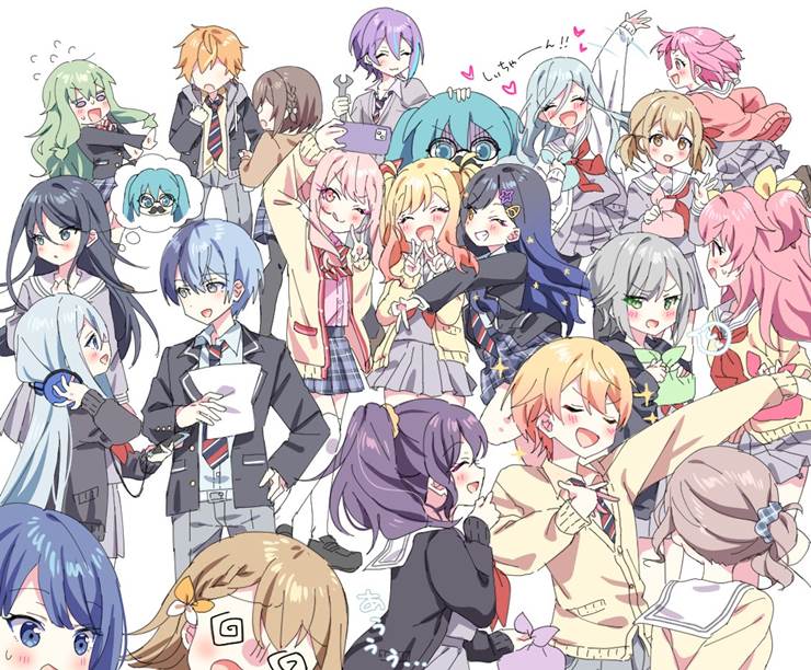 愚人节最棒! !|插画师のん的25时，在夜之电台插画图片 | BoBoPic