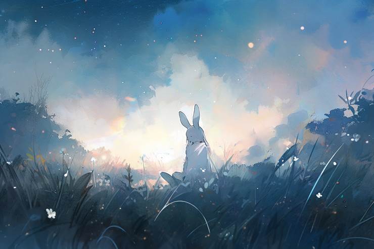 放松|插画师mio的AI风景插画图片 | BoBoPic