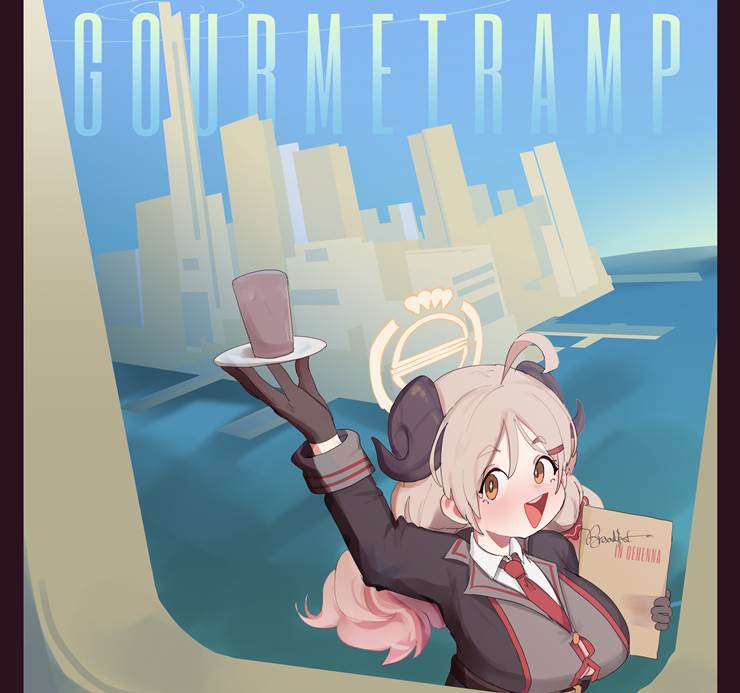Gourmetramp插画师的狮子堂泉插画图片 Bobopic
