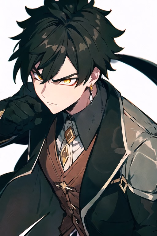 MixedwithsomeDragonBallelem|插画师T-Aiki的钟离插画图片 | BoBoPic