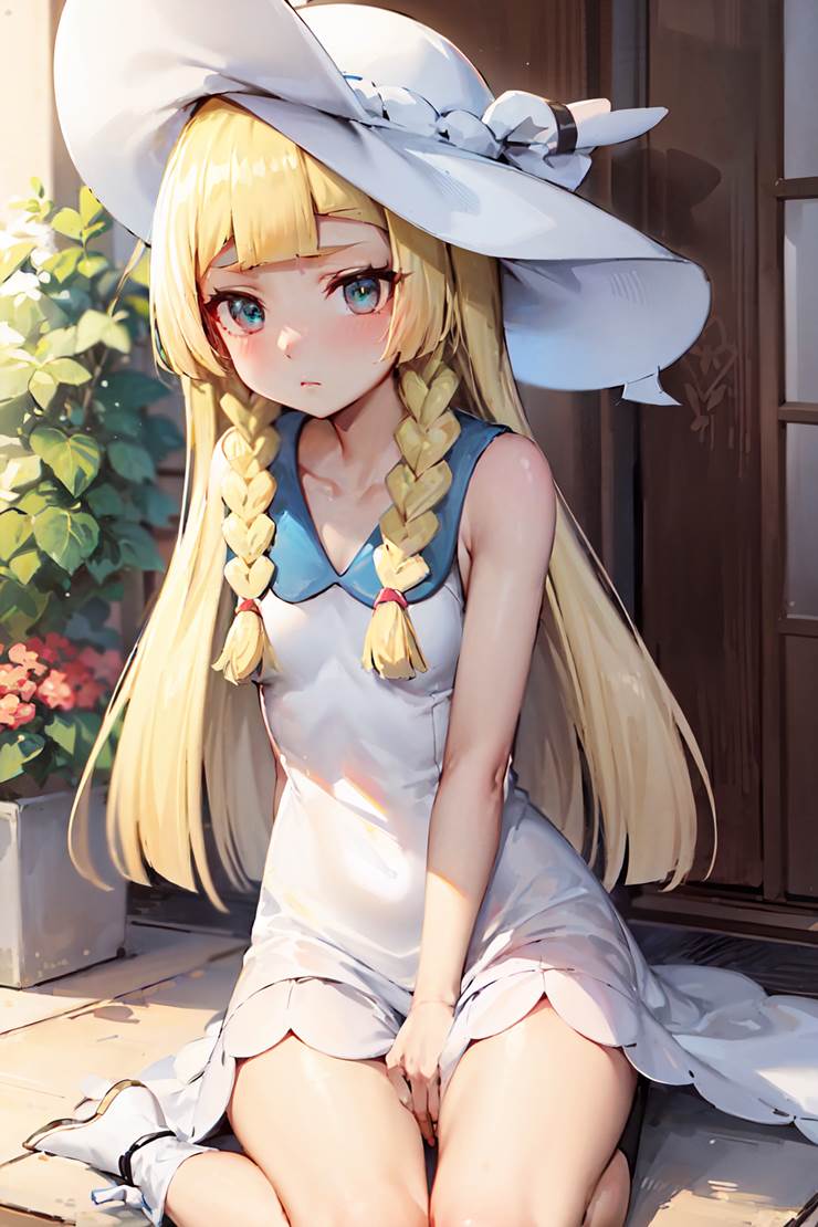 莉莉艾|插画师aki的AI绘图（宝可梦）插画图片 | BoBoPic