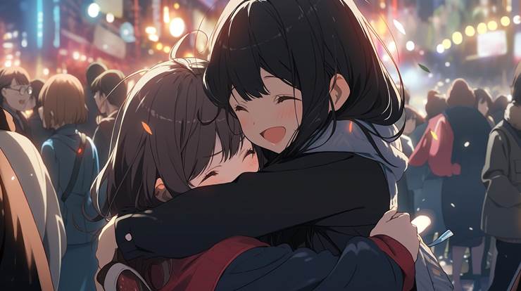 再会|插画师あおAIイラスト的AI绘图插画图片 | BoBoPic