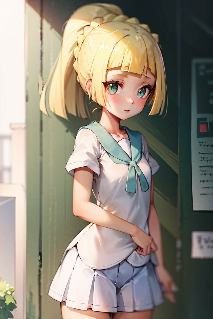 莉莉艾|插画师aki的AI绘图（宝可梦）插画图片 | BoBoPic