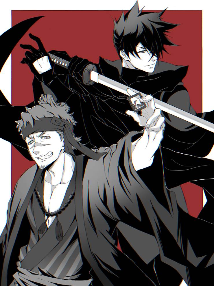 走硬派男生路线，不娘的画风，Pixiv人气插画师M.I.O-ID:90317566 | BoBoPic