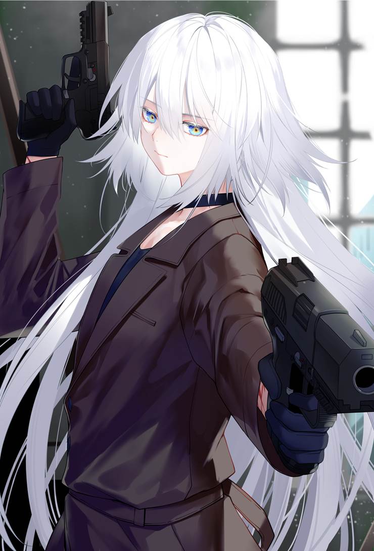 original,creation,silver hair, - わか'illustration - PixivBox