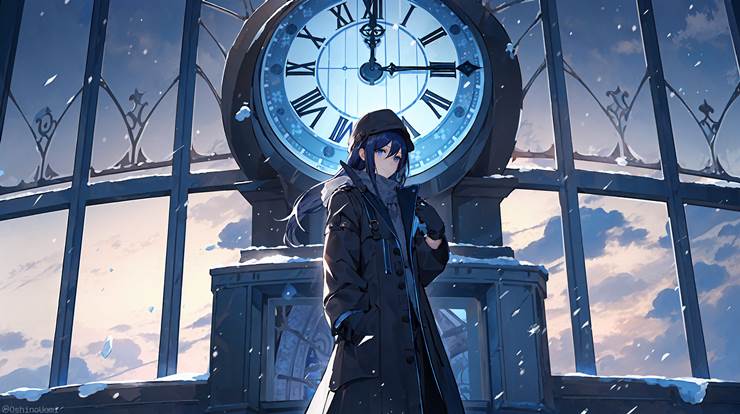 你真守时|插画师Uomi的风景插画图片 | BoBoPic