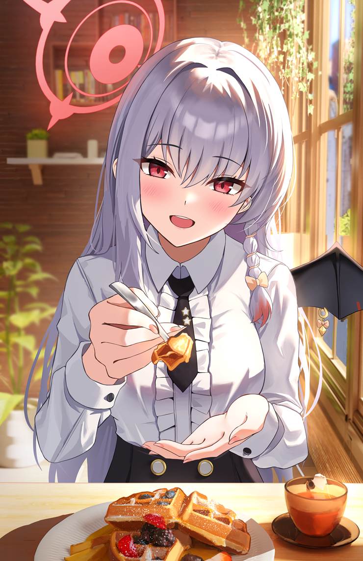 haruna|插画师Rahy的黑馆羽留奈插画图片 | BoBoPic