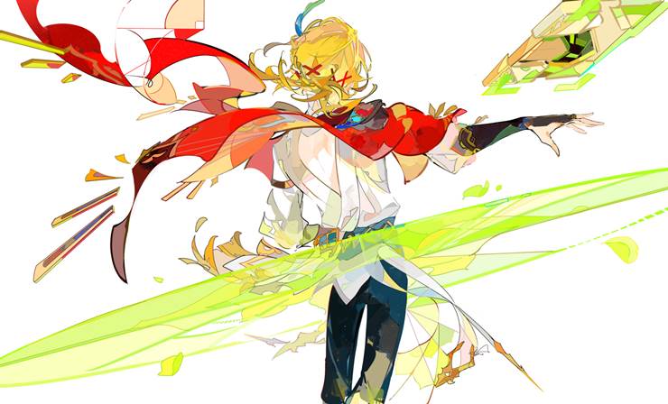 |插画师ezu的卡维插画图片 | BoBoPic