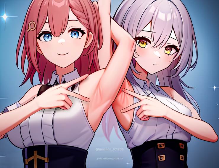 Asta Stelle Armpits #2|插画师AmandaIC1805的艾丝妲（星穹铁道）插画图片 | BoBoPic