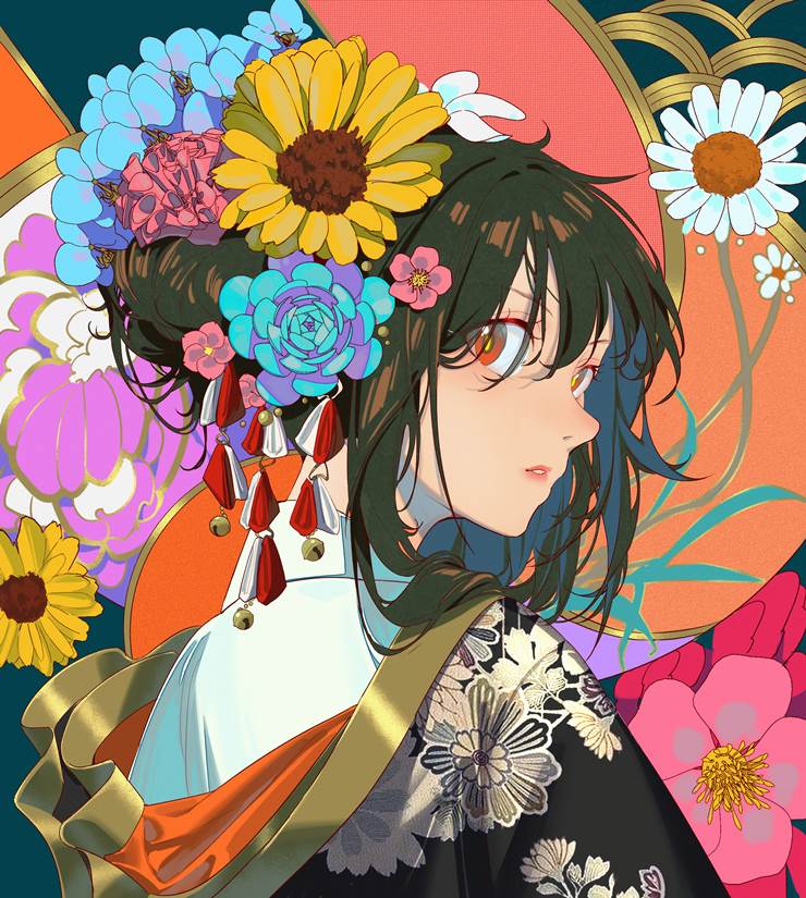 巳时祀|插画师KULU的GGAC插画图片 | BoBoPic