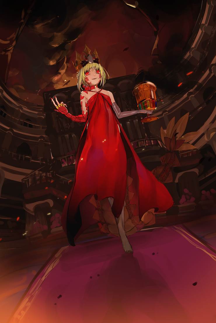 Fate/GrandOrder妖妃德拉科插画图片 | BoBoPic