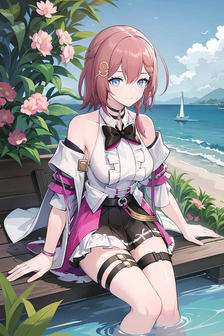 HonkaiStarRail 阿斯塔 Asta|插画师brightsky的艾丝妲（星穹铁道）插画图片 | BoBoPic