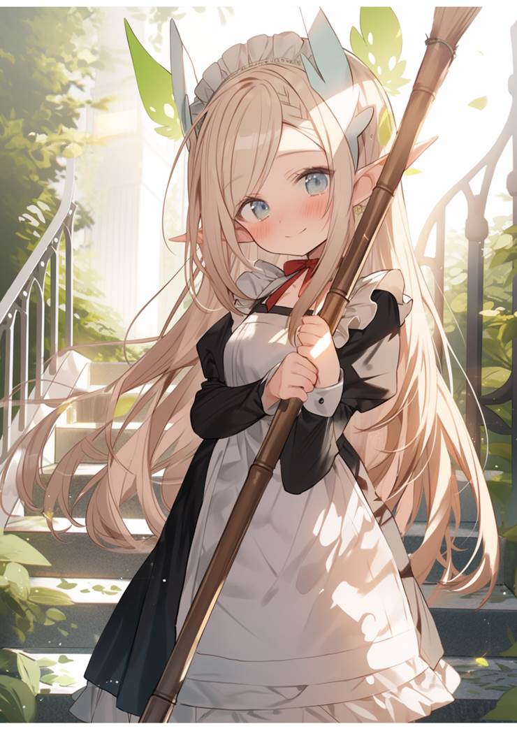 主人。|插画师Ram音。的AI绘图插画图片 | BoBoPic