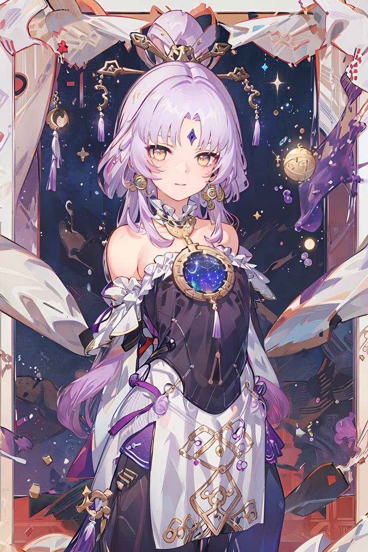 崩坏：星穹铁道|插画师Urizen的符玄插画图片 | BoBoPic