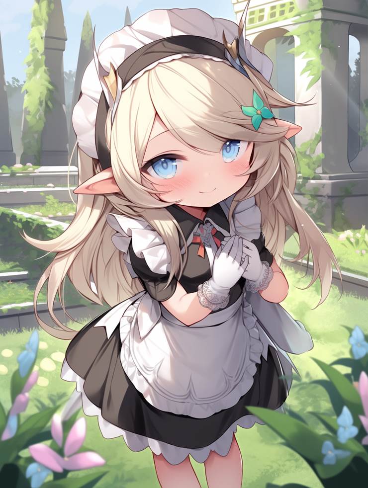 (小角色)|插画师Ram音。的AI绘图插画图片 | BoBoPic