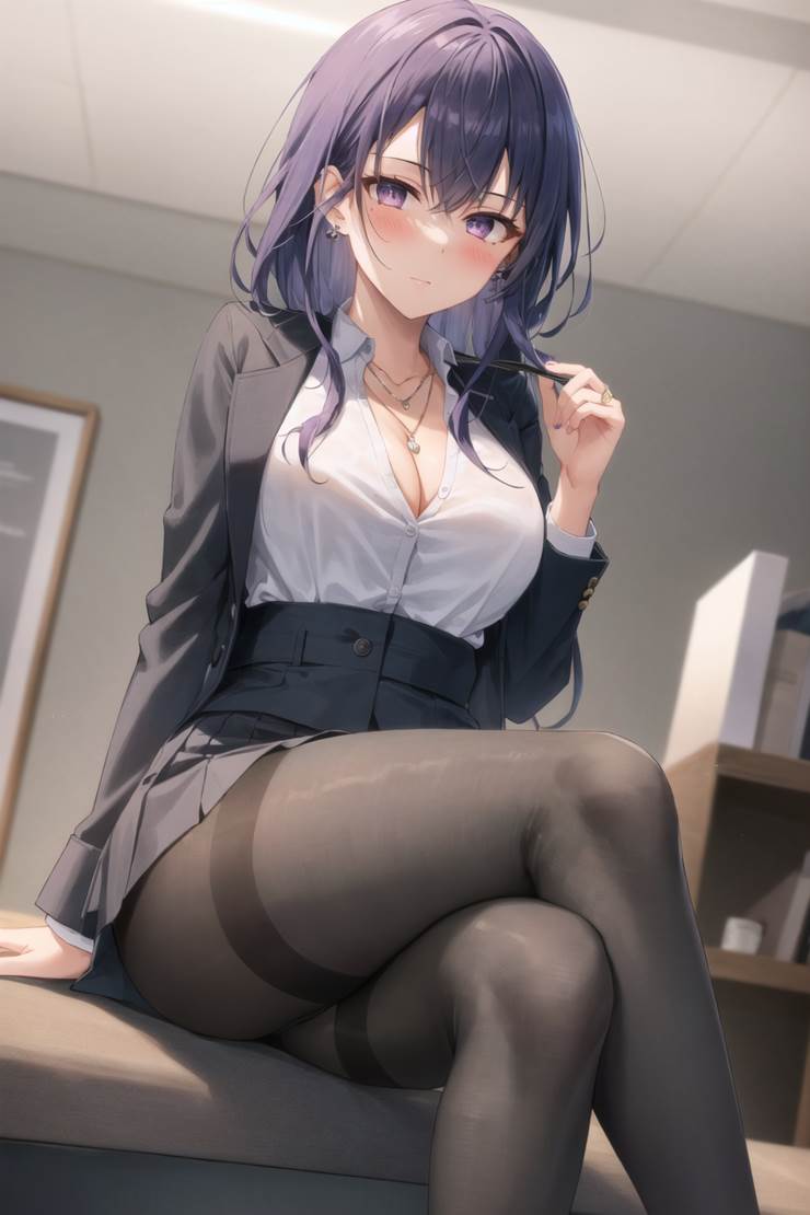 雷电将军|插画师AZQ的AI绘图（原神）插画图片 | BoBoPic