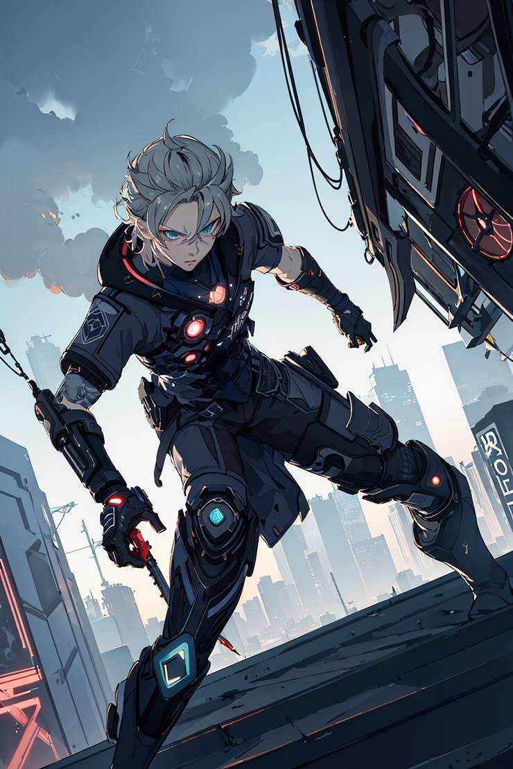 CyberAlbedo|插画师T-Aiki的原神插画图片 | BoBoPic