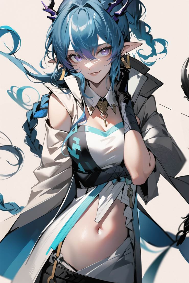 Ling|插画师绯想天Hisouten的明日方舟AI插画图片 | BoBoPic