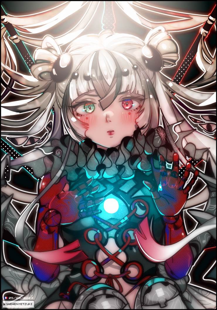 外术使~妖术师~《Fate/Grand Order》果心居士插画壁纸图片 | BoBoPic