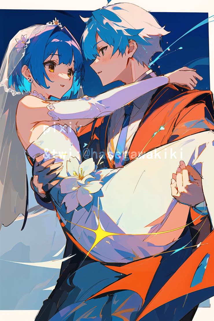 Marryhim.|插画师T-Aiki的行秋插画图片 | BoBoPic