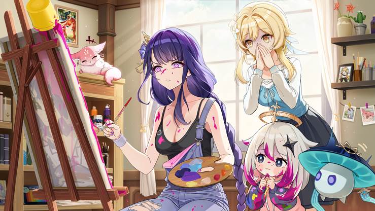 Genshin|插画师wellsy的原神4K壁纸 | BoBoPic