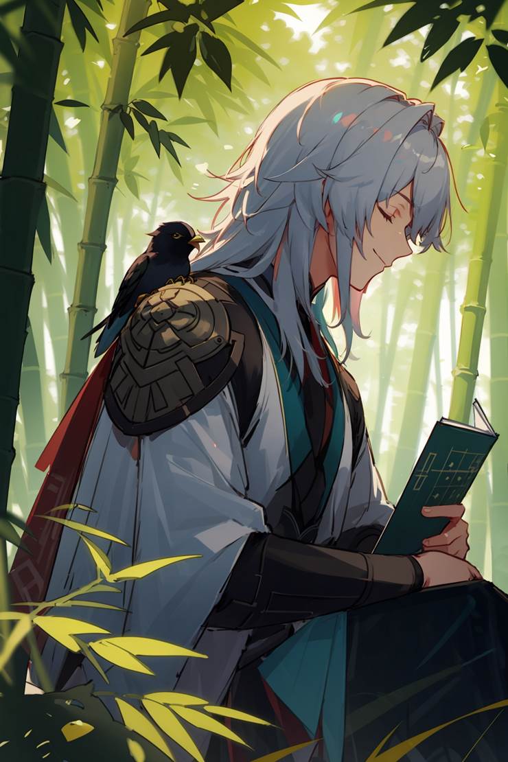 以逸待労|插画师T-Aiki的景元插画图片 | BoBoPic