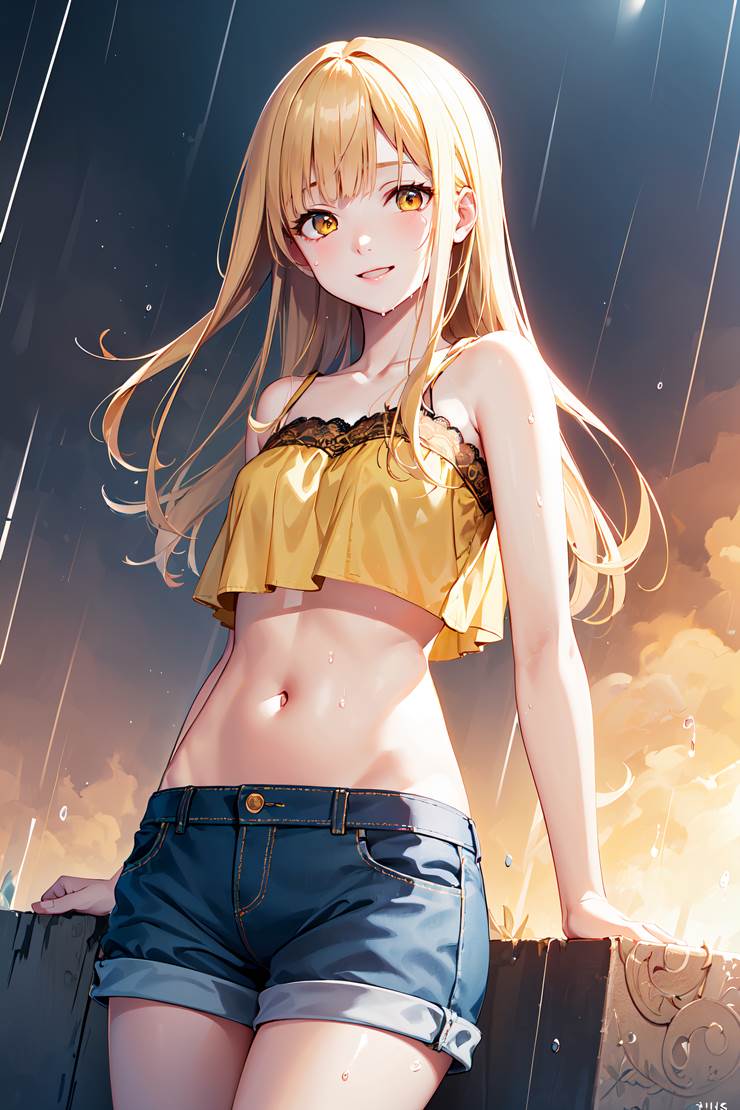 Mahiru Shiina,ai绘图,AI-Generated,关于邻家的天使大人不知不觉把我惯成了废人这档子事,rain, - KameSan'illustration - PixivBox