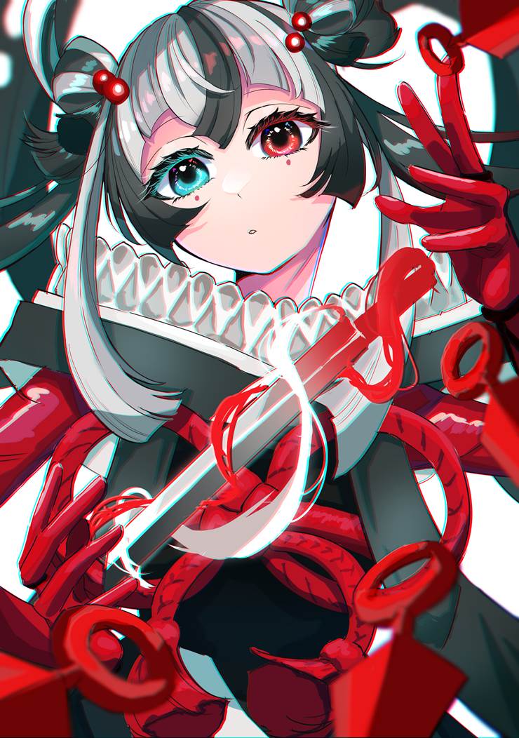 外术使~妖术师~《Fate/Grand Order》果心居士插画壁纸图片 | BoBoPic