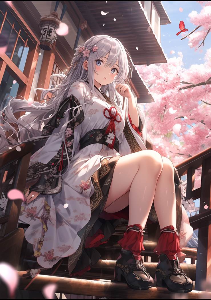 插画师Ram音。的AI绘图插画图片 | BoBoPic