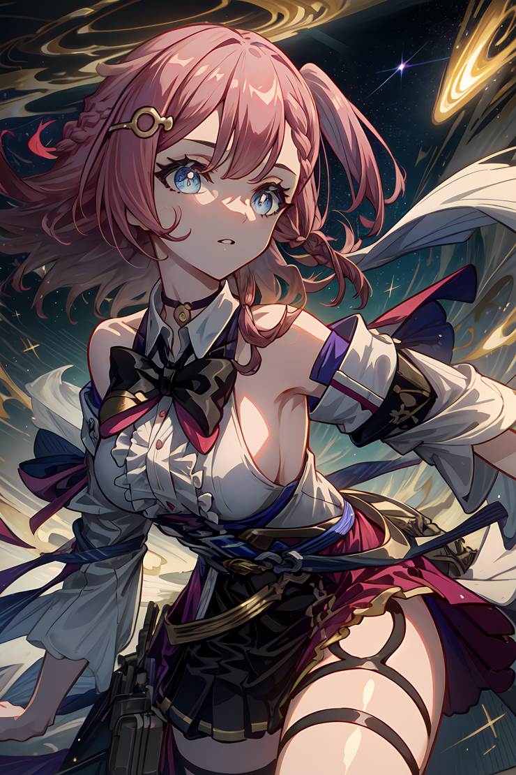 Asta|插画师ユミAI的艾丝妲（星穹铁道）插画图片 | BoBoPic