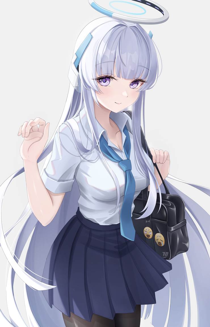 碧蓝档案|插画师mu-to的生盐乃爱插画图片 | BoBoPic