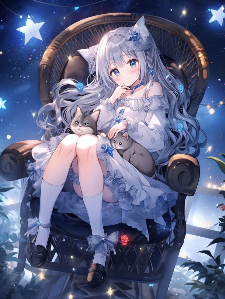 空下|插画师Ram音。的AI绘图插画图片 | BoBoPic