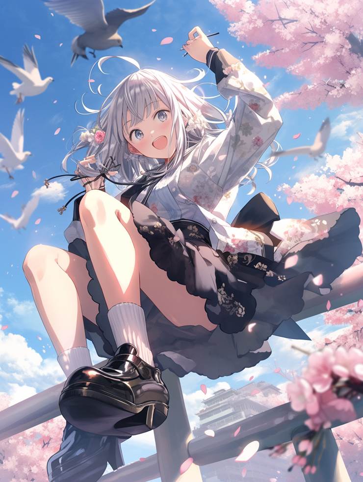 画师Ram音。的AI绘图插画图片 | BoBoPic